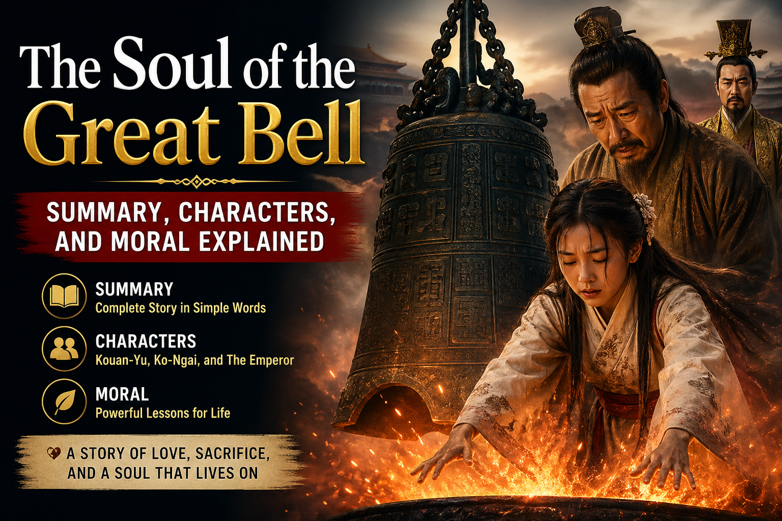 The Soul of the Great Bell: Summary, Characters, and Moral Explained ...